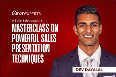 Sales Presentation Techniques By a Solar Sales Leader